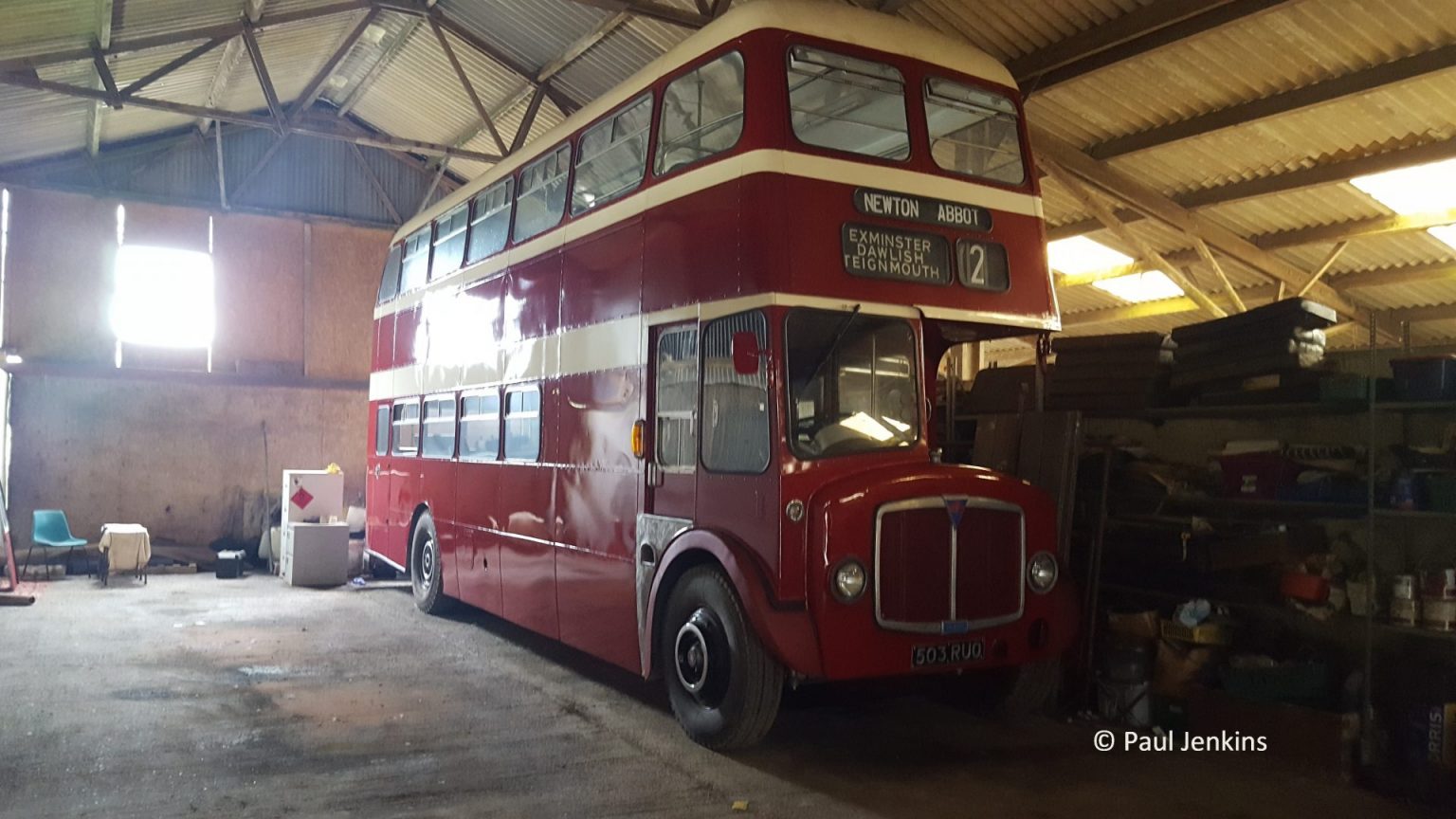 1957 AEC Regent V VDV 817 – Devon General Omnibus Trust